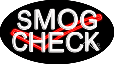 Smog Check White Logo Red | Smog Check White Logo Red | Smog Checks Si ...