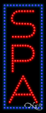 Spa – Flashing Neon Signs
